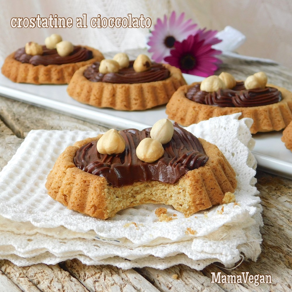 Crostatine al cioccolato – MamaVegan